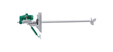 Long-axis agitators for biogas, agriculture & industry